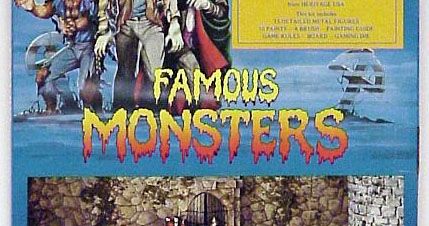 Famous Monsters | Board Game | BoardGameGeek