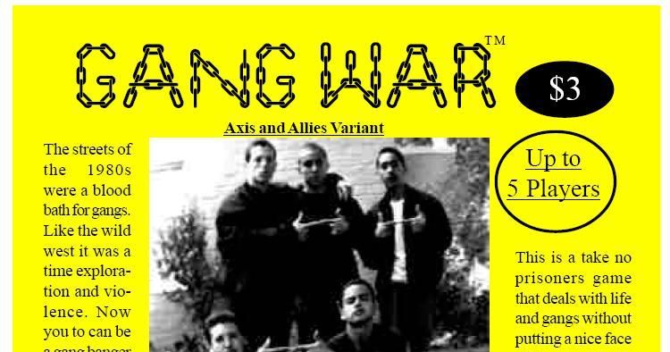 Gang War | Board Game | BoardGameGeek