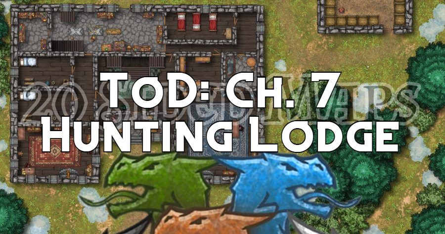 TOD Map Pack Ch 7: Hunting Lodge | RPG Item | RPGGeek