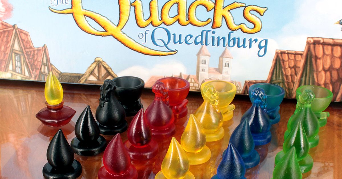 The Quacks of Quedlinburg: Custard Kraken Player Piece Upgrade Set ...