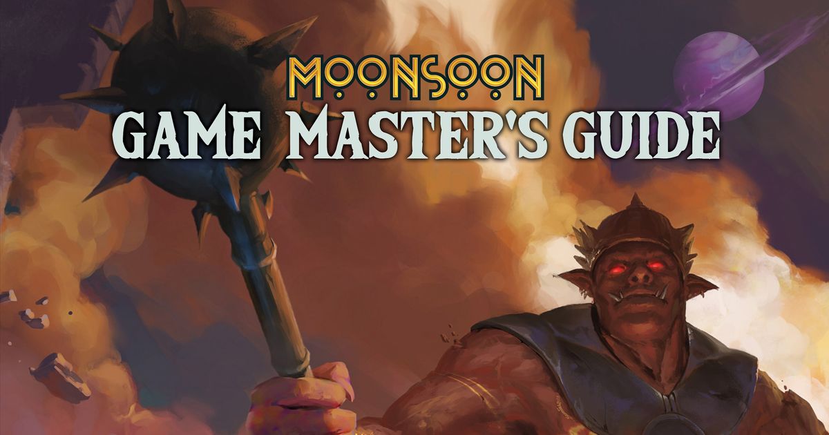 Moonsoon: Game Master's Guide | RPG Item | RPGGeek