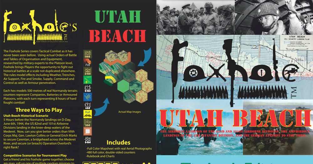 Foxhole: Utah Beach | Board Game | BoardGameGeek