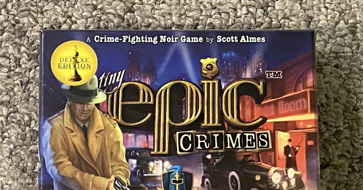 Tiny Epic Crimes: Deluxe Edition | Board Game | BoardGameGeek