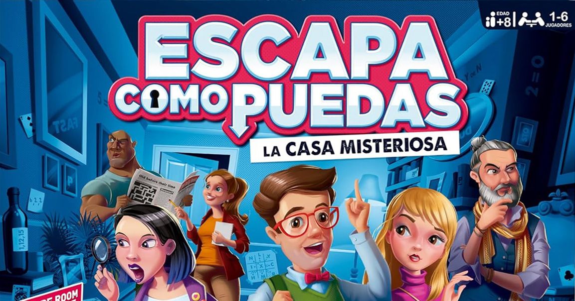 Escapa como puedas: La casa misteriosa | Board Game | BoardGameGeek