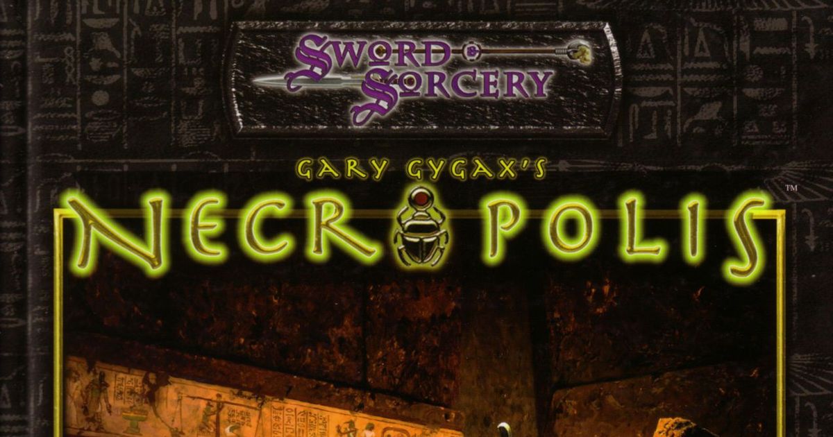Gary Gygax's Necropolis | RPG Item | BoardGameGeek