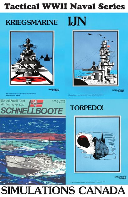 An overview of SimCan's tactical World War II naval combat wargame ...