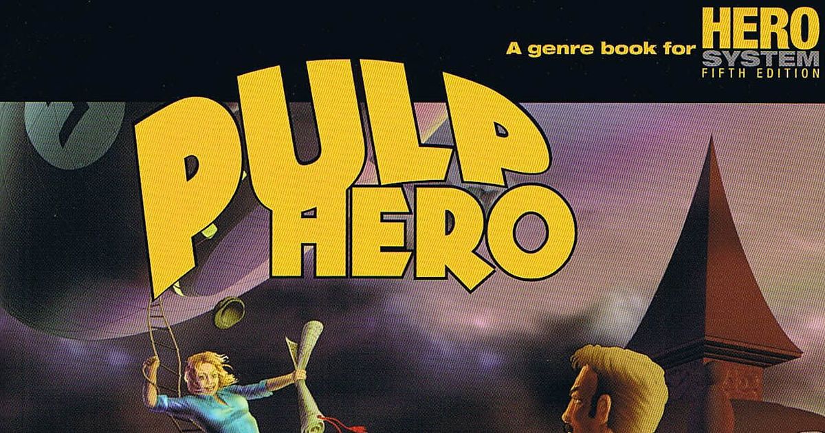 Pulp Hero | RPG Item | BoardGameGeek