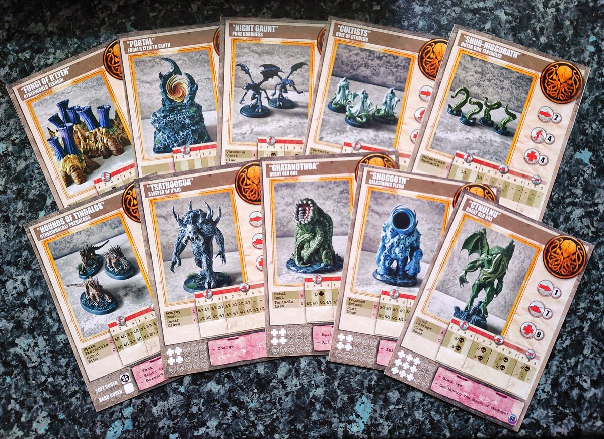 Cthulhu Army | Dust Tactics: Revised Core Set