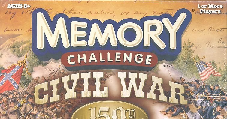 Memory Challenge: Civil War 150th Anniversary Edition | Board Game ...