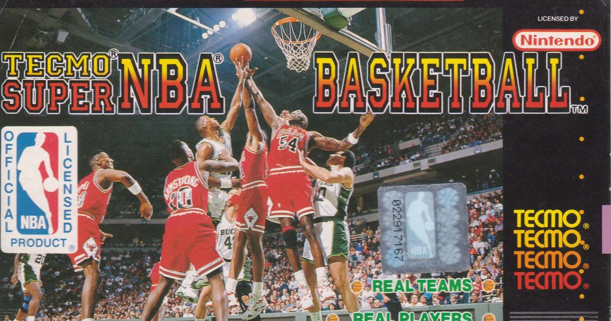 Tecmo Super NBA Basketball | Video Game | BoardGameGeek