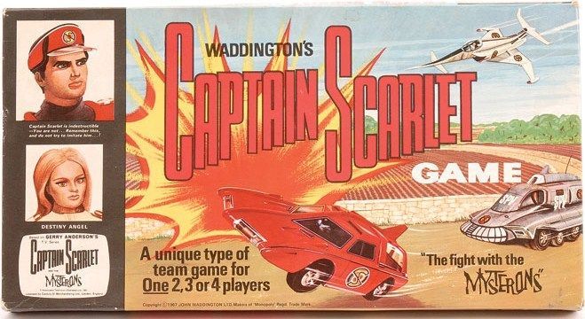 Captain Scarlet Game | Board Game | BoardGameGeek