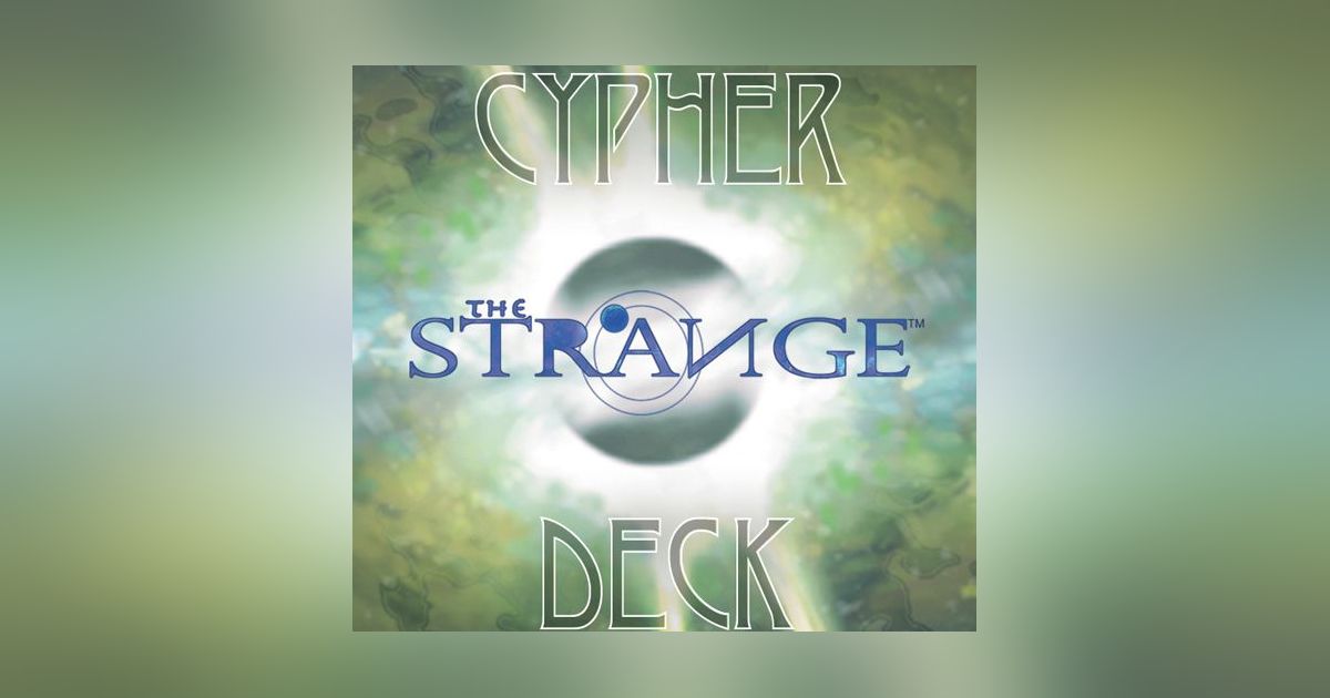 The Strange Cypher Deck | RPG Item | RPGGeek