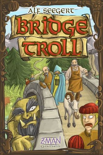 the toll bridge troll coloring pages
