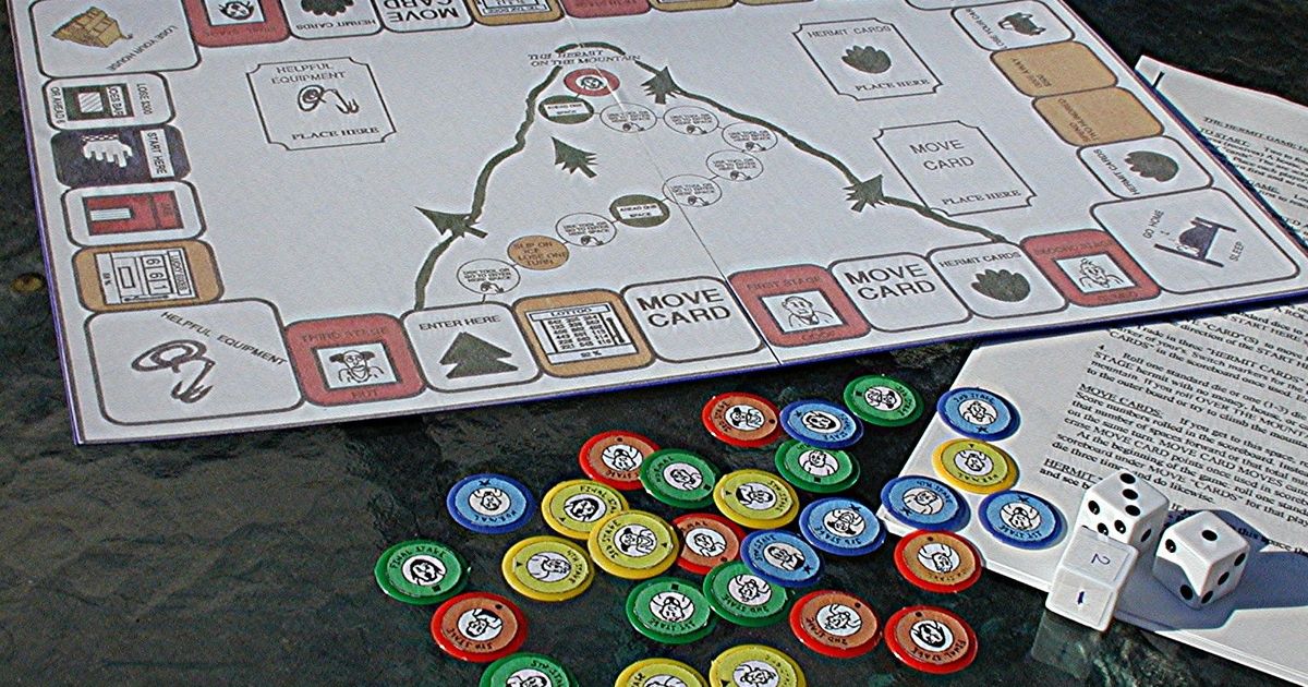 The Hermit Game | Board Game | BoardGameGeek