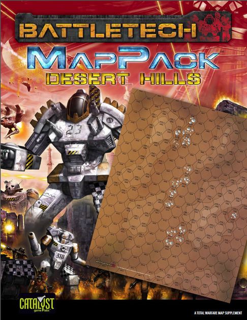BattleTech: MapPack – Desert Hills | Board Game | BoardGameGeek