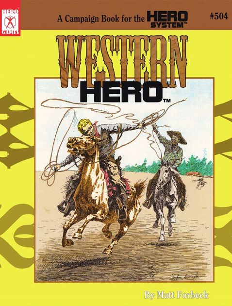 Western Hero | RPG Item | RPGGeek