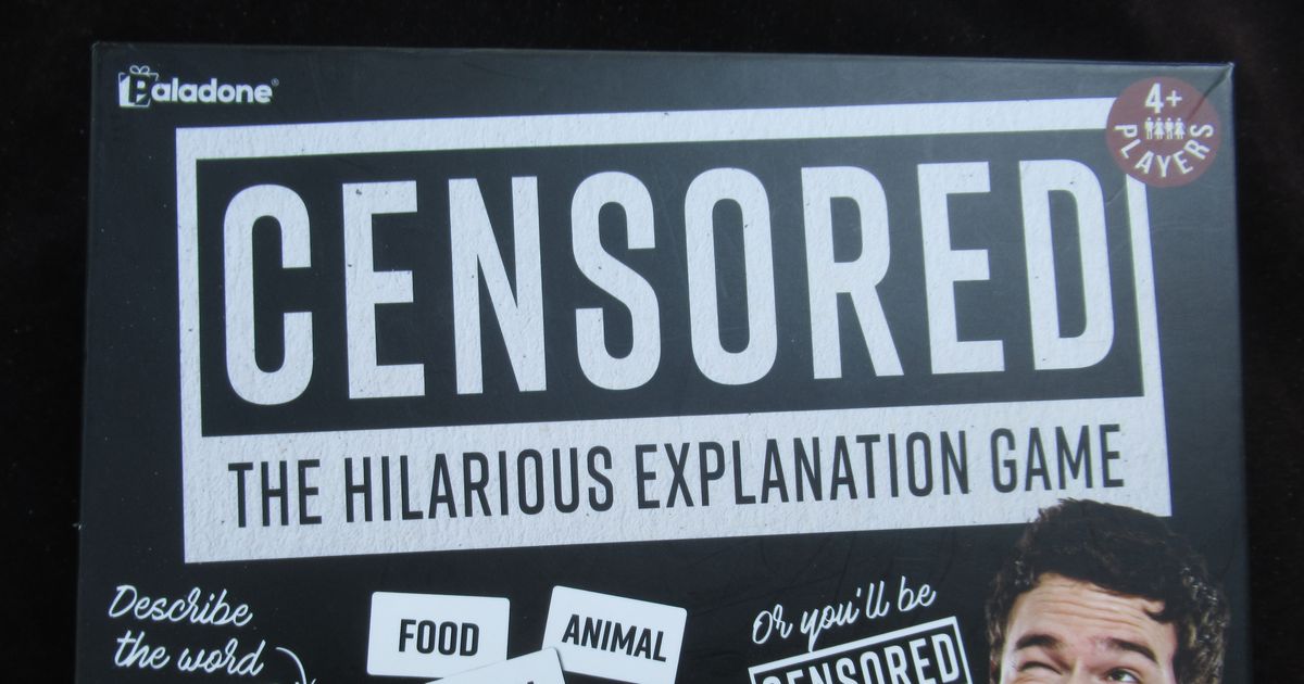 Censored: The Hilarious Explanation Game | Board Game | BoardGameGeek
