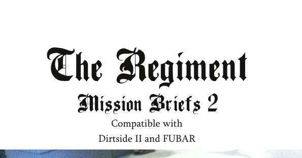 The Regiment: Mission Briefs 2 | Board Game | BoardGameGeek