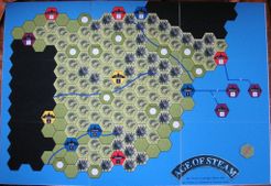 Spain (fan expansion for Age of Steam) | Board Game | BoardGameGeek
