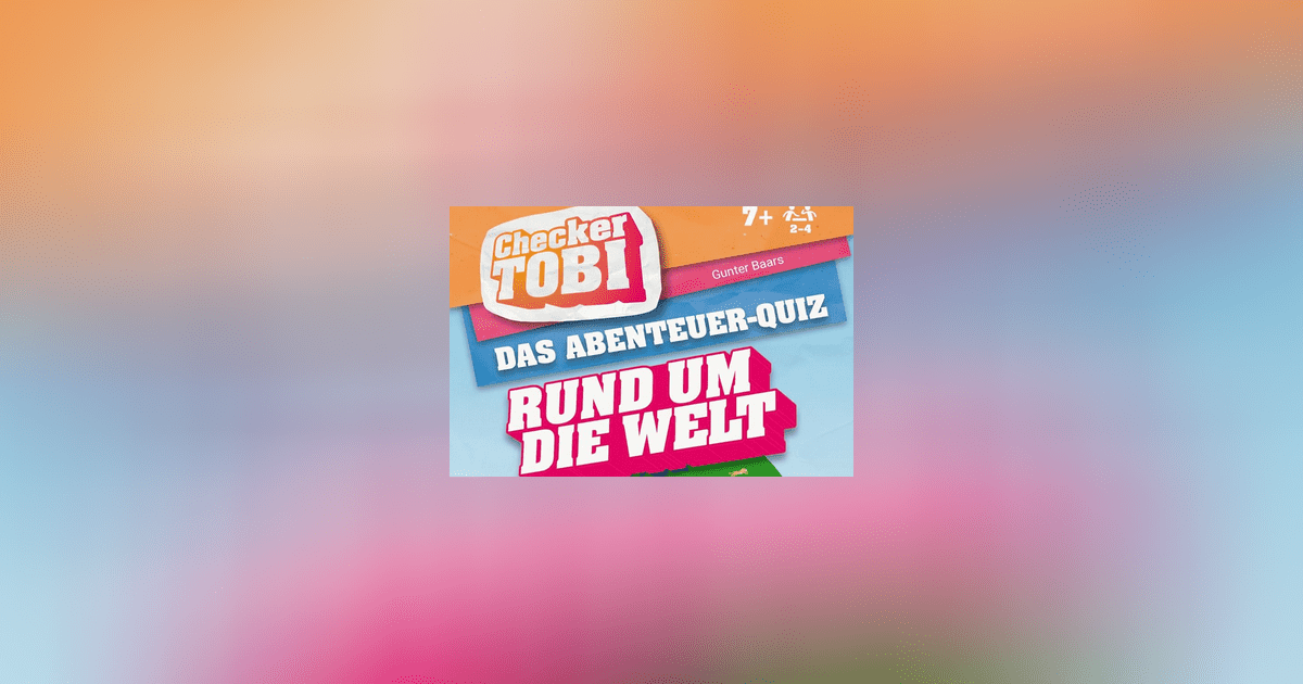 Checker Tobi: Rund um die Welt | Board Game | BoardGameGeek