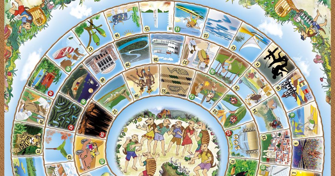 Tatu Brasilis and Steps and Snakes | Board Game | BoardGameGeek