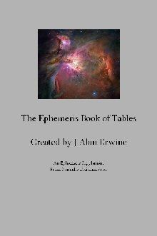 The Ephemeris Book of Tables | RPG Item | RPGGeek
