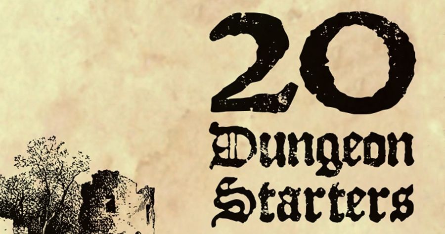 20 Dungeon Starters | RPG Item | RPGGeek