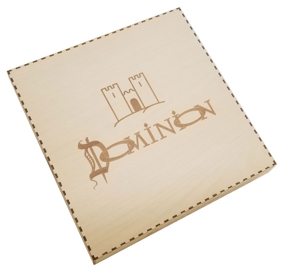 [FS] Custom Laser Cut Dominion Organizer Box : r/BoardGameExchange