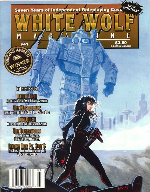 White Wolf Magazine (Issue 41 - Feb 1994) | Issue | RPGGeek