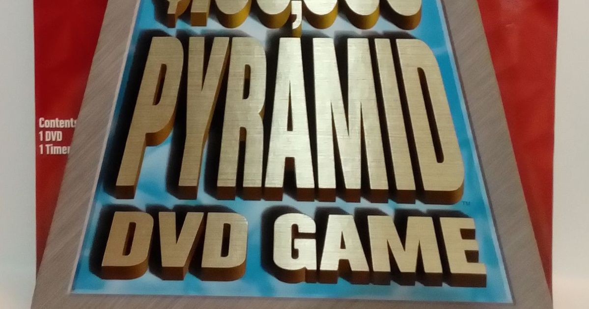 The $100,000 Pyramid DVD Game | Board Game | BoardGameGeek