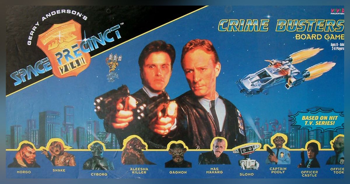 Crime Busters: Space Precinct | Board Game | BoardGameGeek