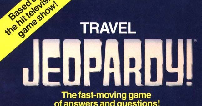 Travel Jeopardy! | Board Game | BoardGameGeek