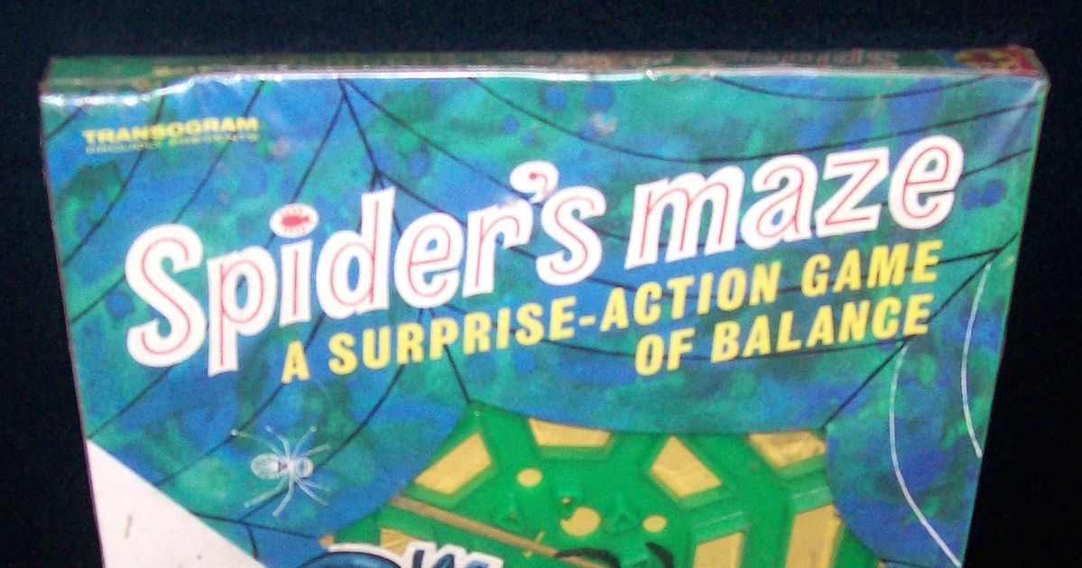 Spider's Maze | Board Game | BoardGameGeek