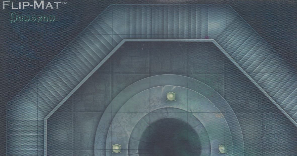 Gamemastery Flip-Mat: Dungeon (I) | RPG Item | BoardGameGeek