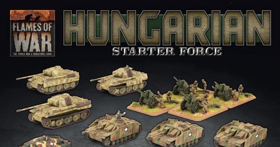 Flames of War: Hungarian Starter Force – Assault Gun Battery | Board ...