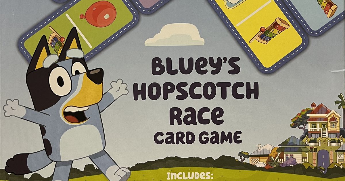 Bluey's Hopscotch Race | Board Game | BoardGameGeek