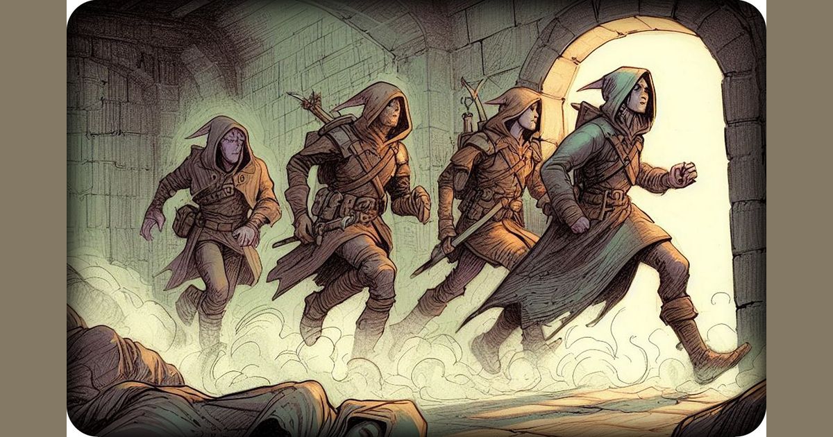 ...four elves walk out of a prison cell... | Browsing Games | RPGGeek