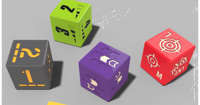 Thunder Road: Vendetta – Extra Set of FX Dice | Board Game Accessory ...