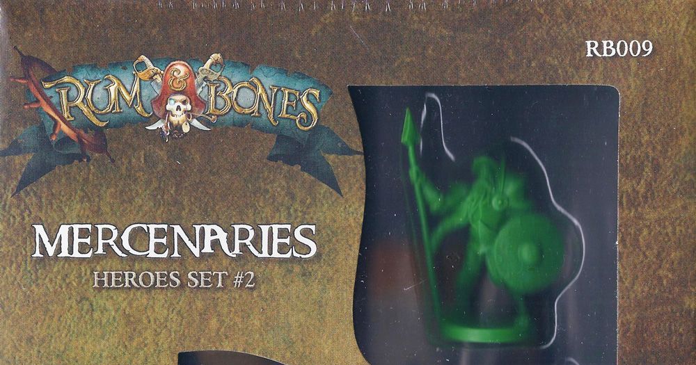 Rum & Bones: Mercenaries Heroes Set #2 | Board Game | BoardGameGeek