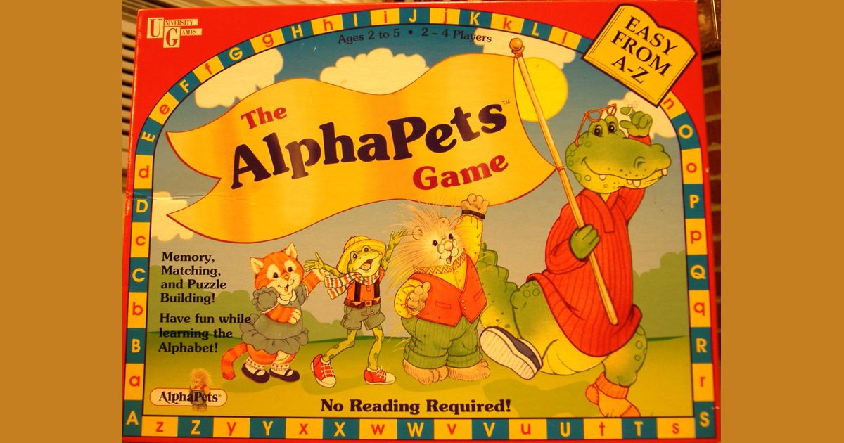 The AlphaPets Game | Board Game | BoardGameGeek