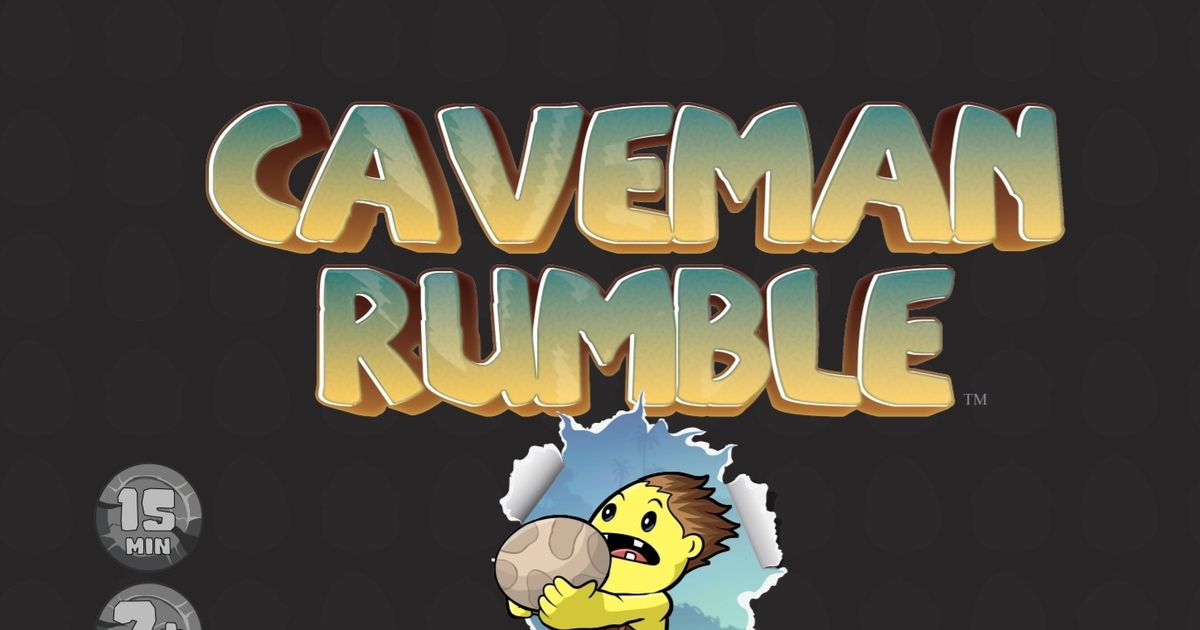 Caveman Rumble | Board Game | BoardGameGeek