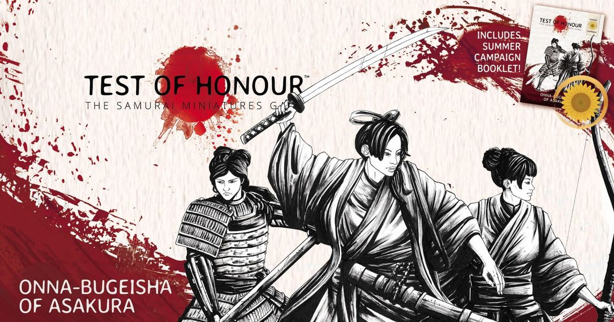 Test of Honour: The Samurai Miniatures Game – The Onna-bugeisha of ...