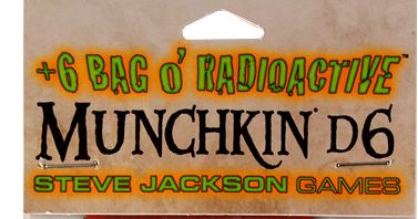 +6 Bag o' Radioactive Munchkin d6 | Board Game | BoardGameGeek
