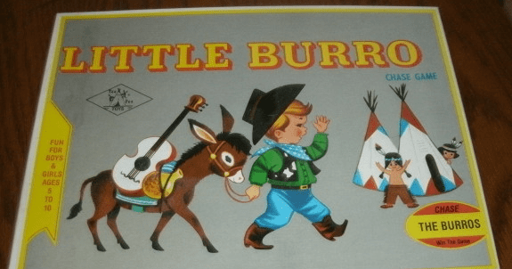 Little Burro Chase Game | Board Game | BoardGameGeek