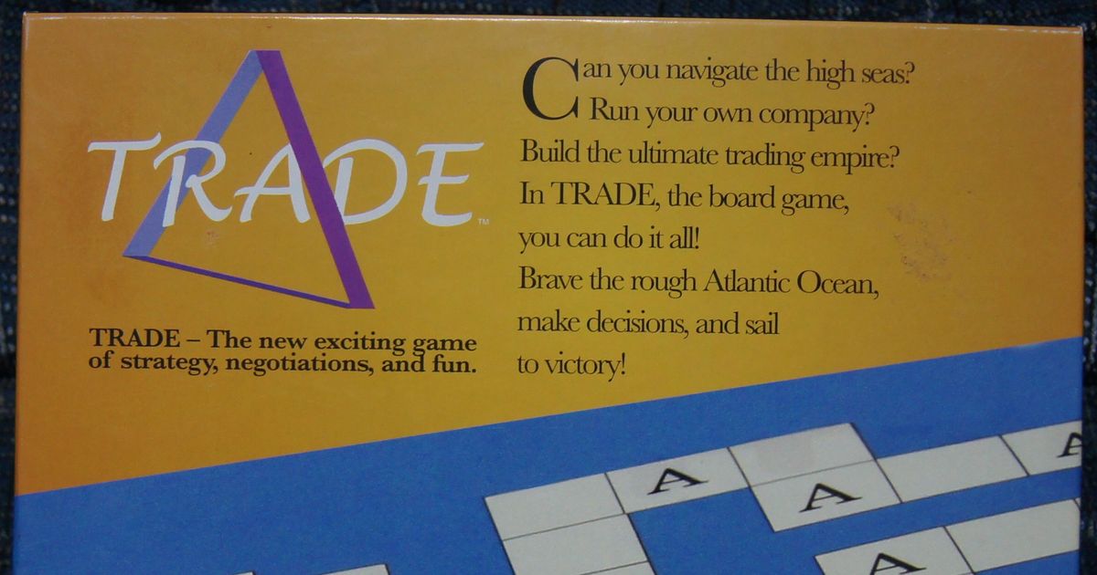 Trade | Board Game | BoardGameGeek