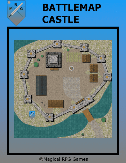 Battlemap Castle | RPG Item | RPGGeek