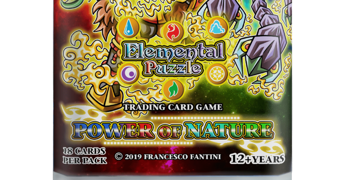 Elemental Puzzle TCG: Power of Nature – Booster Pack | Board Game ...