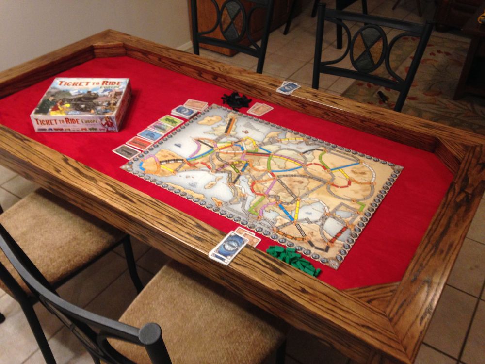 A Gaming/Dining Table the Wife Approves Of.