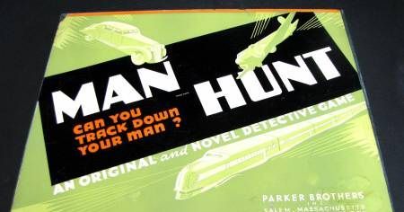 Man Hunt | Board Game | BoardGameGeek