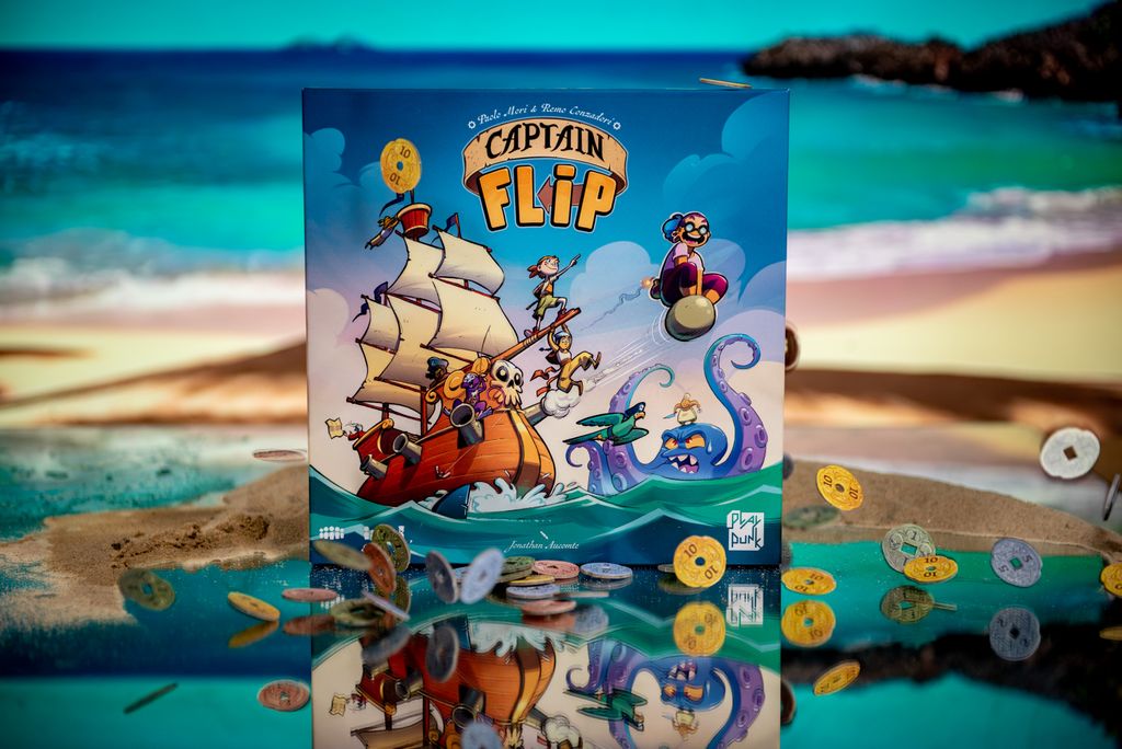 Captain Flip - Review @BoardGameColors | Captain Flip